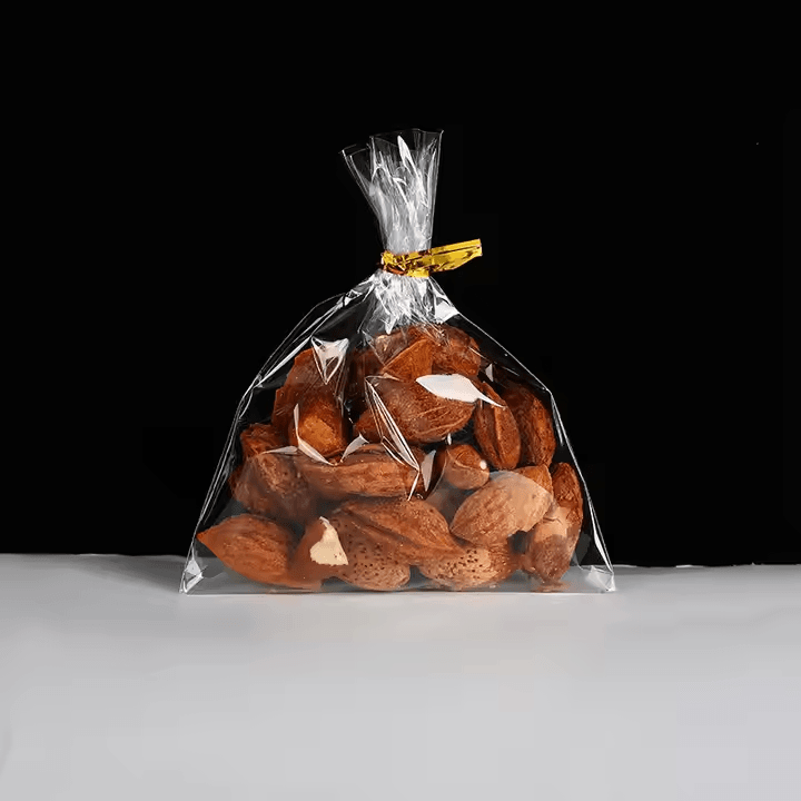 Clear Poly Plastic Bags with Twist Ties - Heavy-Duty - 1000pcs - Clene Pack